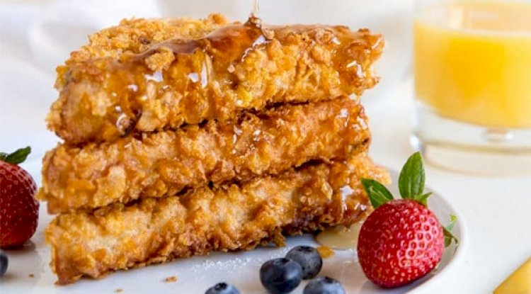 Cornflakes French Toast Recipe - Free Online Tools Blog
